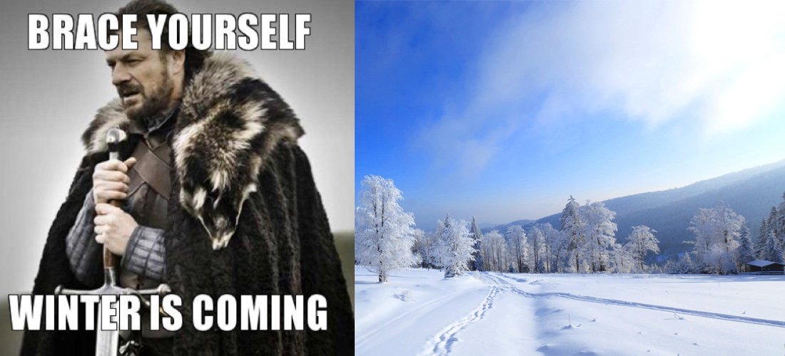 Brace Yourself Meme Snow